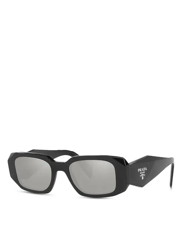 Prada Symbole Rectangular 49mm Sunglasses