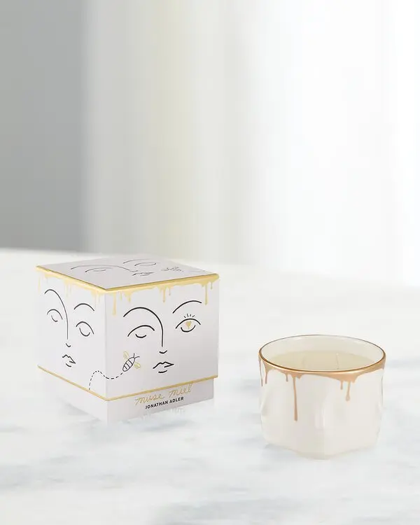 Jonathan Adler Muse Miel Double-wick Candle, 13 Oz