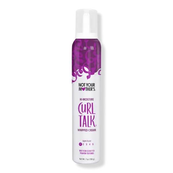 NOT YOUR MOTHER'S Curl Talk Hi-moisture Whipped Cream