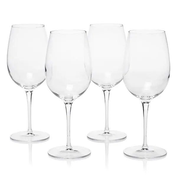 LUIGI BORMIOLI Crescendo 20 Oz. Bordeaux Wine Glasses, Set Of 4