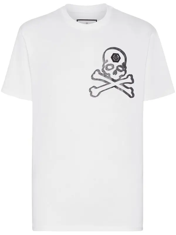 Philipp Plein Logo-print Cotton T-shirt - White