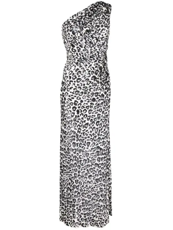 Jenny Packham Mara One-shoulder Gown