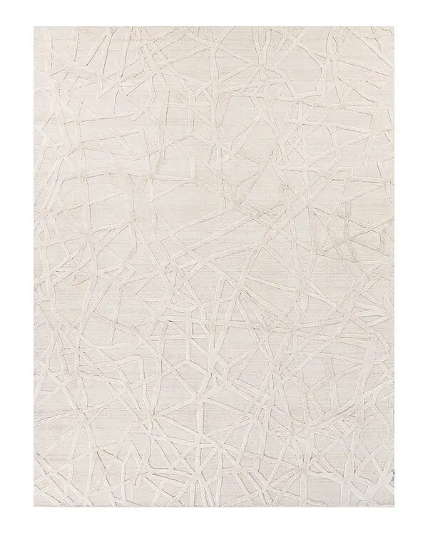 EXQUISITE RUGS Windsor Er3152 Area Rug, 8' X 10 - Silver