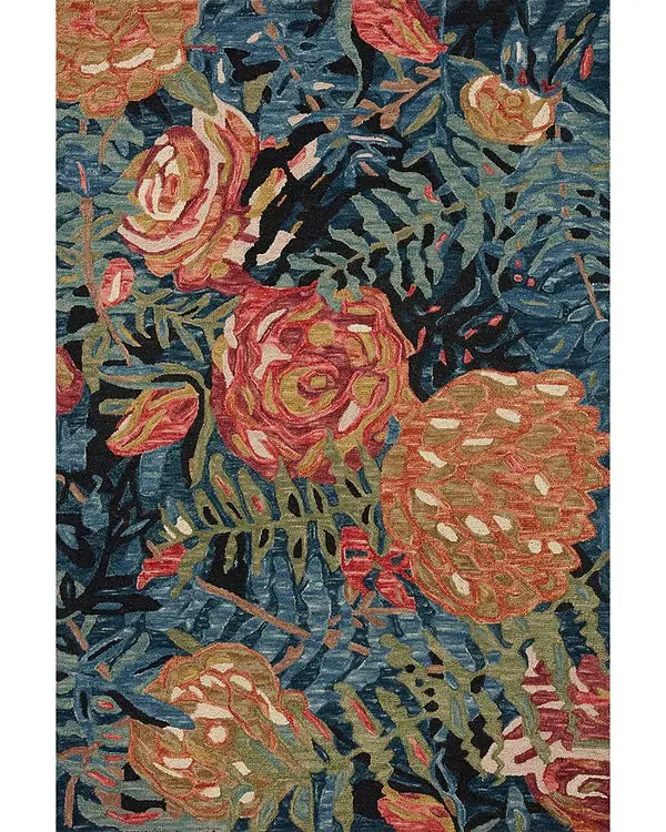 LOLOI Belladonna Blm-02 Area Rug, 2'3 X 3'9 - Black