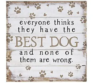 SINCERE SURROUNDINGS 8' Best Dog Pallet Petite