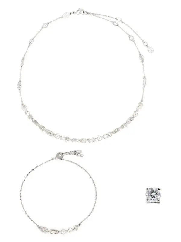 SWAROVSKI Mesmera Crystal-embellished Three-piece Set