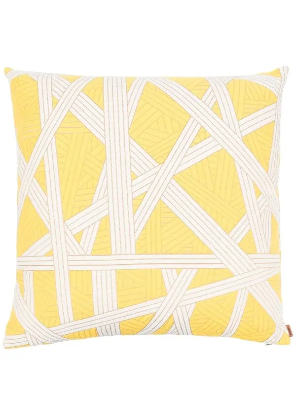 Missoni Graphic-print Knitted Cushion