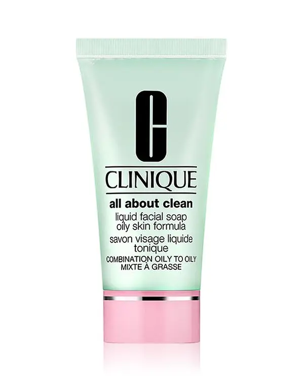 CLINIQUE Mini All About Clean Liquid Facial Soap Oily 1 Oz