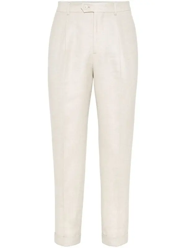Brunello Cucinelli Pleated Tailored Trousers