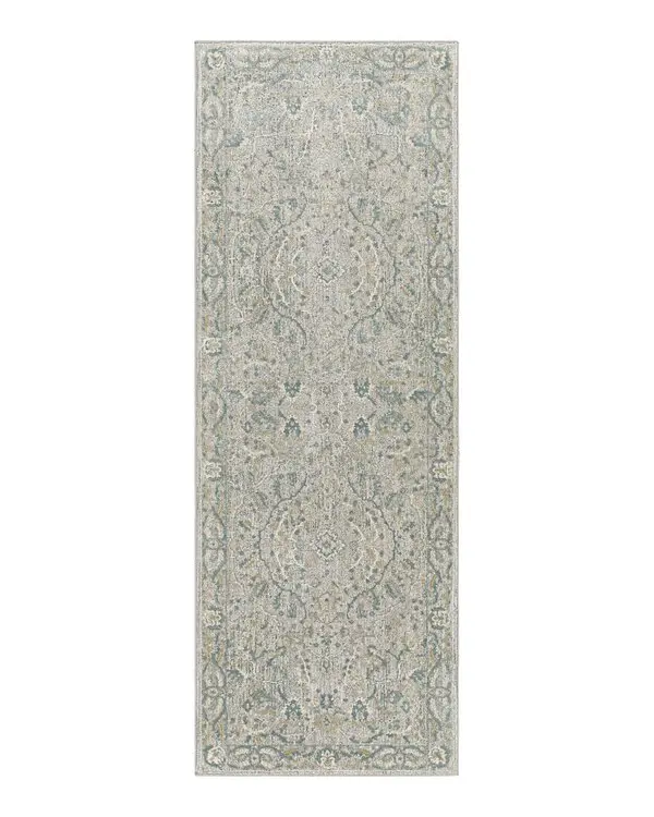 LIVABLISS Brunswick Bwk-2312 Runner Area Rug, 2'7 X 7'3 - Sage/beige