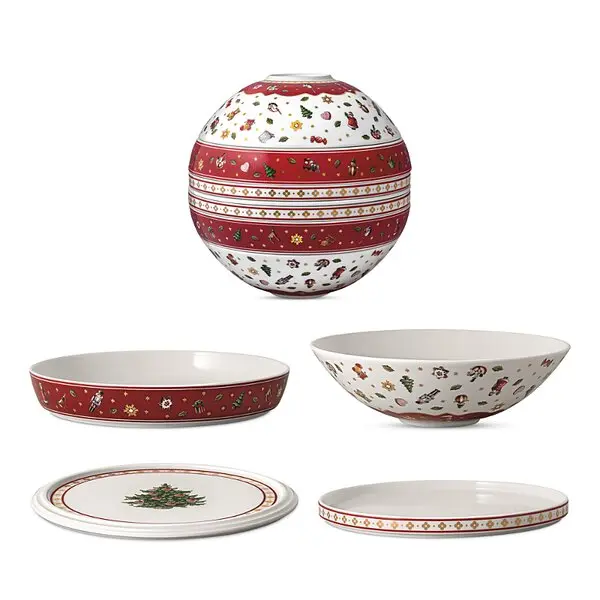 VILLEROY & BOCH Toy's Delight La Boule 7 Piece Dinner Set For 2 - No Color