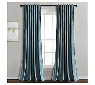 LUSH DECOR Prima Velvet Light Filter 54x84 Set Lush Dec Or