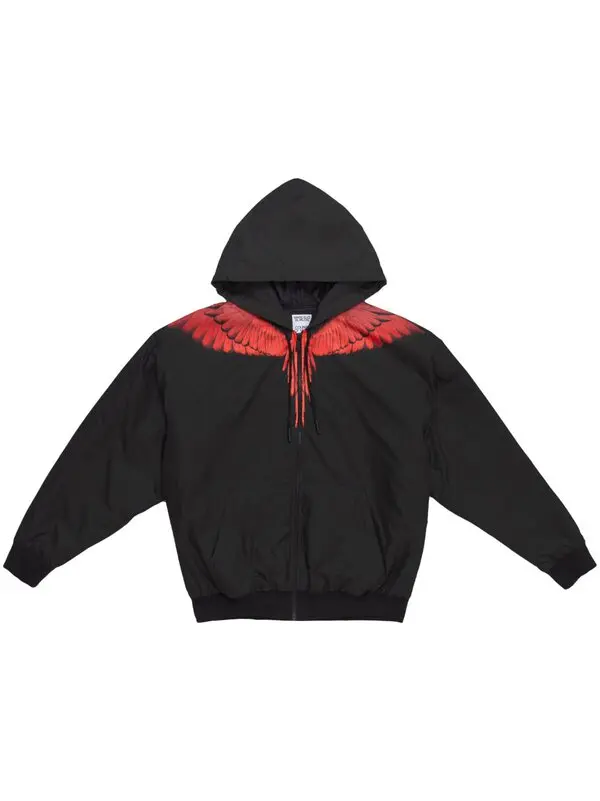 COUNTY OF MILAN Icon Wings Hooded Jacket