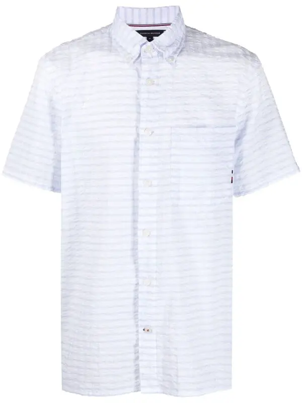 Tommy Hilfiger Textured Short-sleeve Shirt