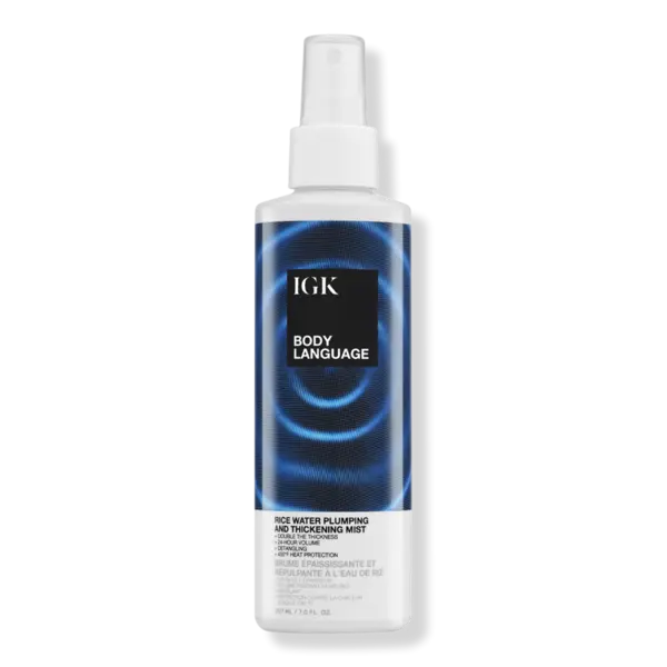 IGK Body Language Rice Water Plumping And Thickening Mist