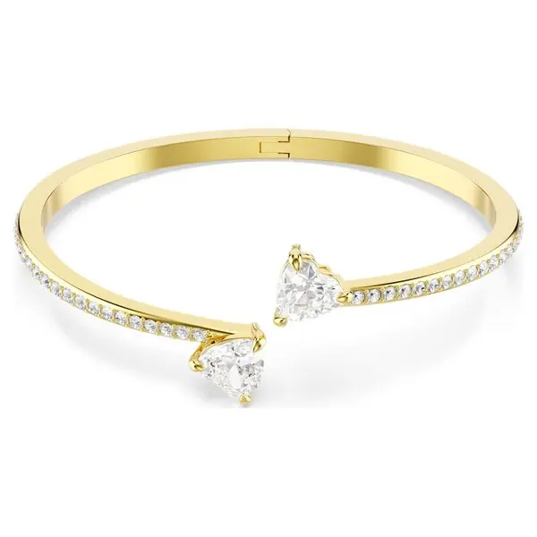 SWAROVSKI Mesmera Rhodium-plated Bangle - White