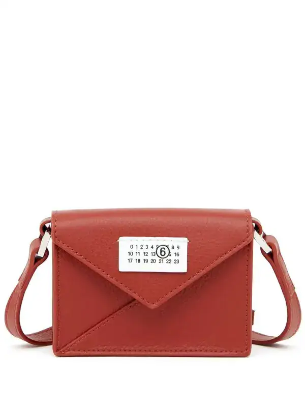 Maison Margiela Mini Japanese 6 Crossbody Bag In Red - 30% Off