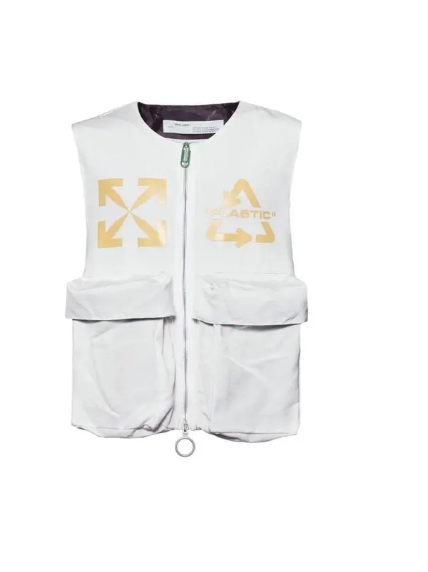Off-White Off- Off-recycle Logo Vest Off - White | Editorialist