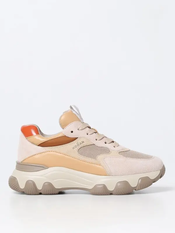 Hogan Hyperactive Leather And Mesh Sneakers