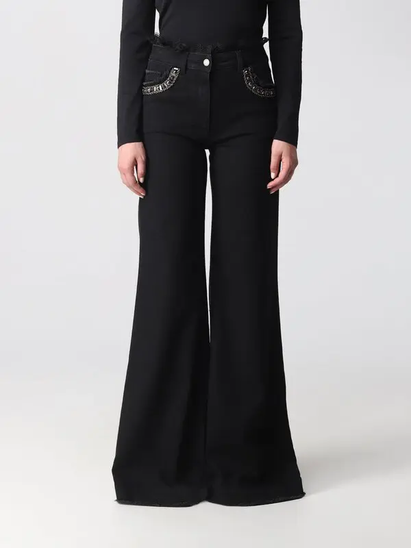 Alberta Ferretti Wide Leg Pants