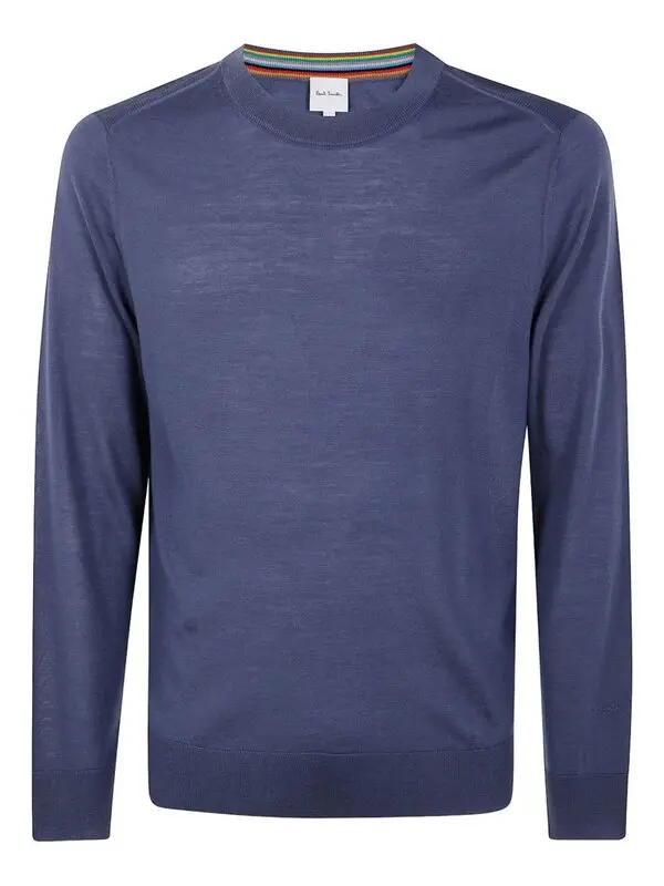 Paul Smith Wool Crewneck Sweater - Clear Blue