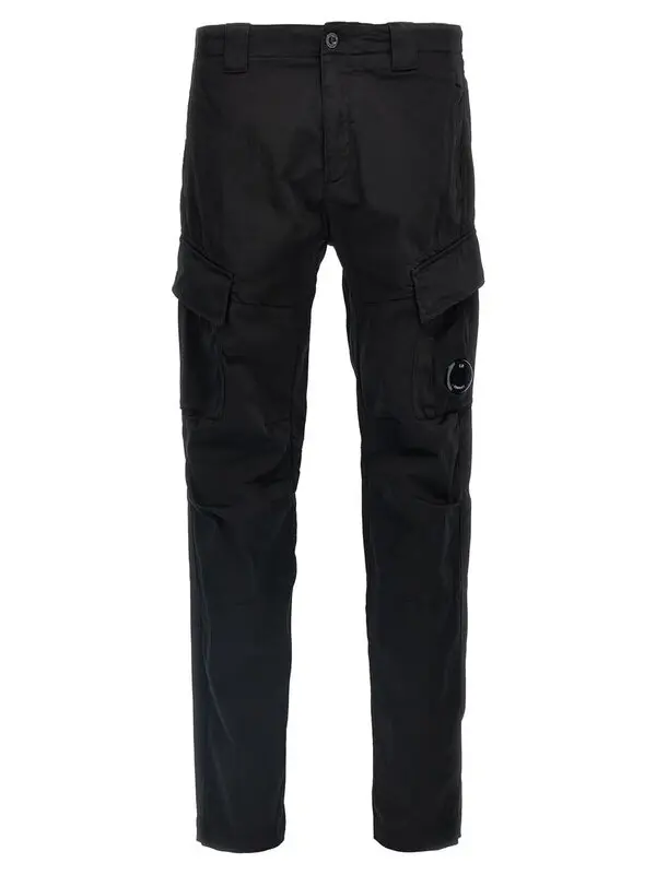 C.P. COMPANY Lente Cargo Pants - Black