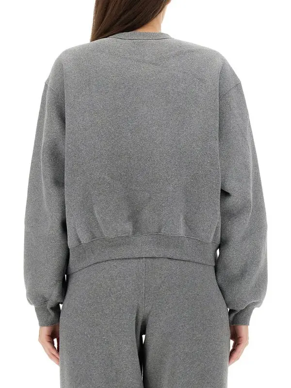 Buy Alexander Wang Sweatshirt With Logo - Grey At 33% Off | Editorialist