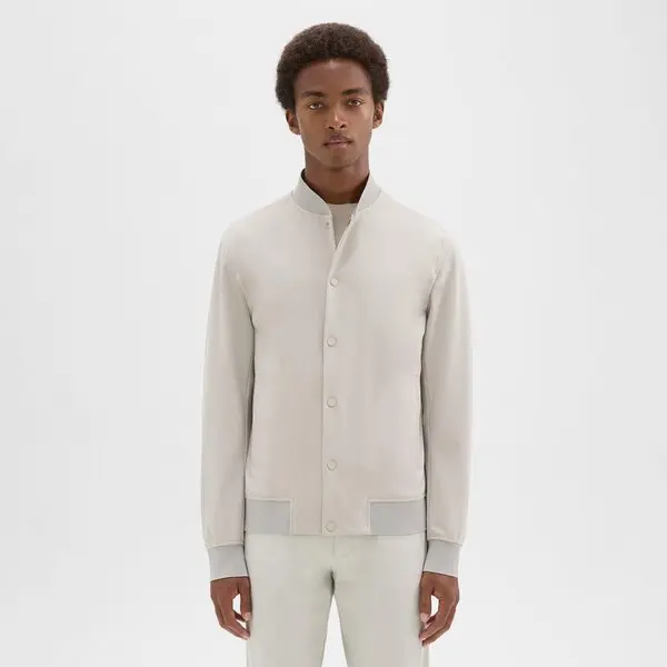 Theory Murphy Bomber Jacket - Putty