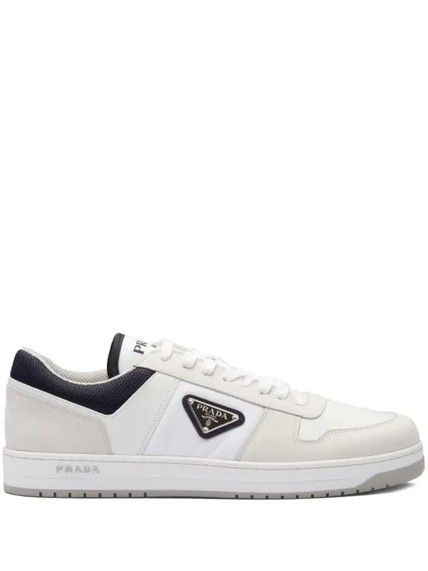 Prada Downtown Re-nylon Low-top Sneakers - White