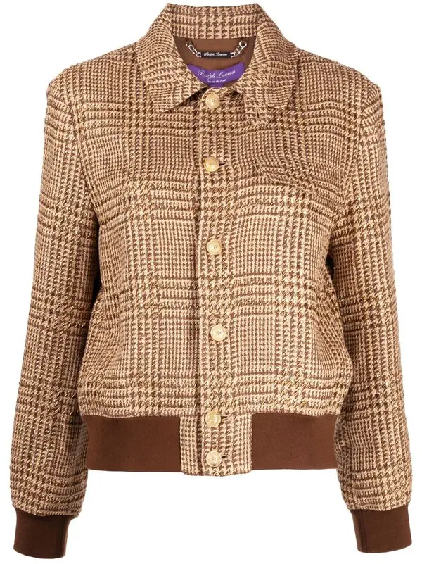 Ralph Lauren Plaid Bomber Jacket