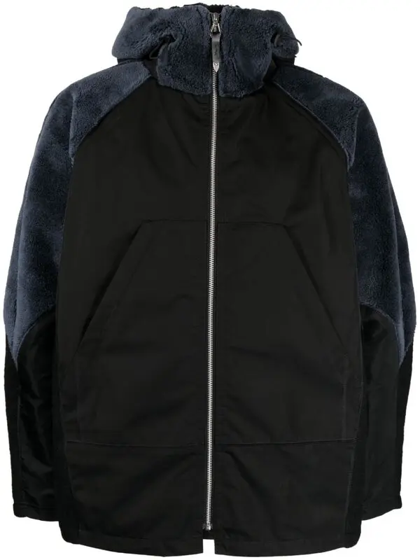 Toga Faux-fur Trimmed Hooded Jacket