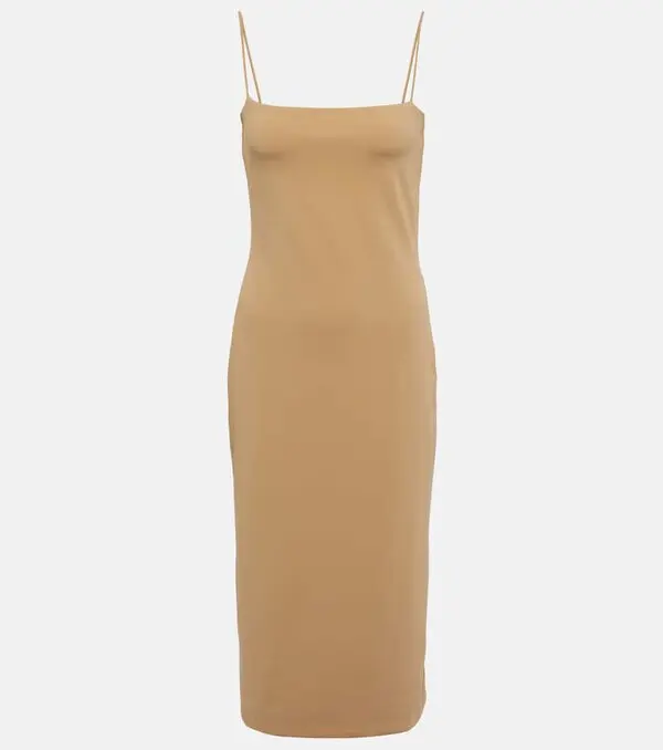 THE ROW Haku Bodycon Midi Dress