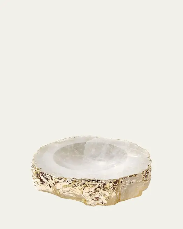 ANNA NEW YORK Casca Crystal Bowl, Gold - Unassigned