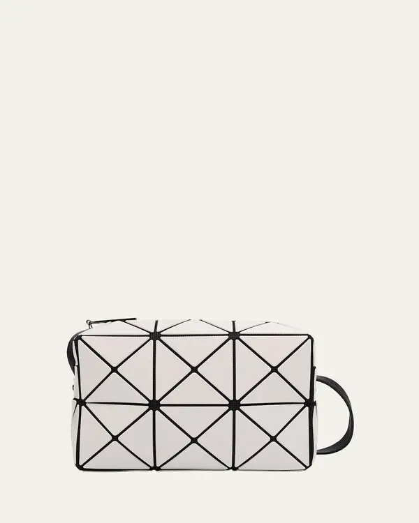 Issey Miyake Cuboid Geo Zip Crossbody Bag - Lt Grey