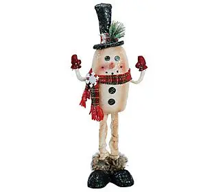 SANTA'S WORKSHOP 19' Old Fashioned Snowman