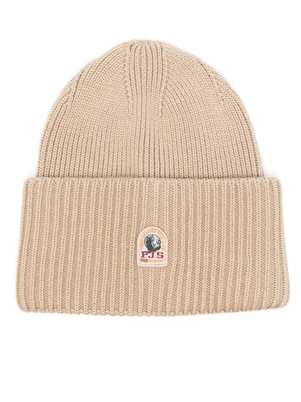 PARAJUMPERS Ribbed Knit Beanie - Neutrals