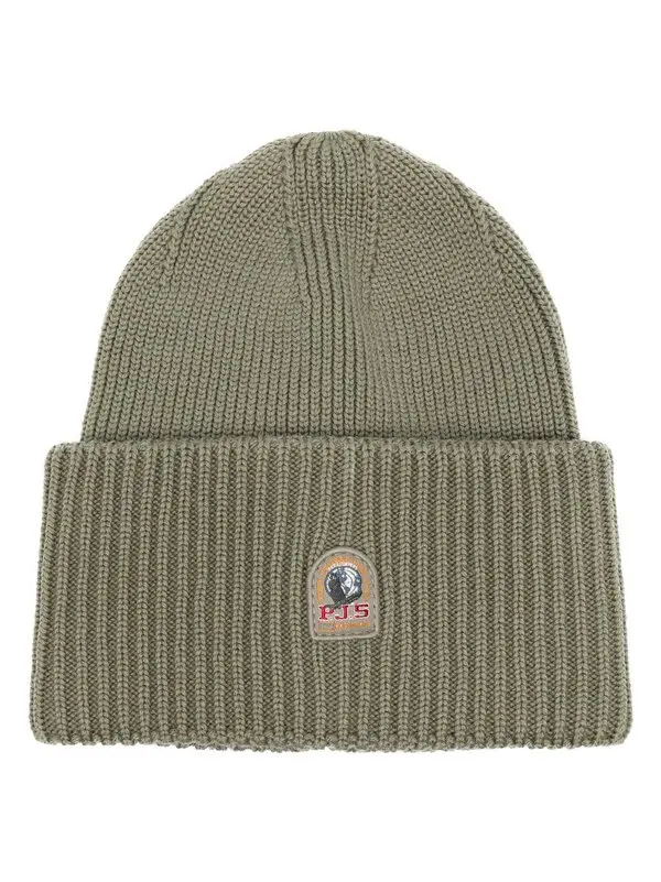 PARAJUMPERS Ribbed-knit Beanie - Green