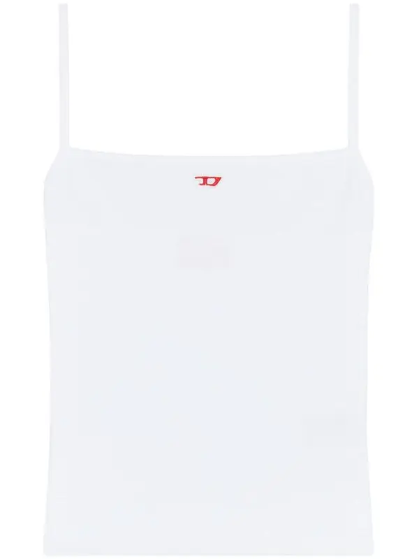 Diesel Logo Tank Top - White
