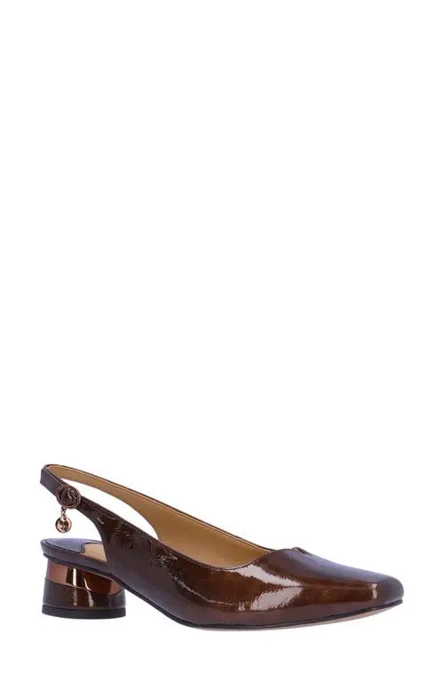 J. Reneé Taveta Slingback Pumps - Bronze