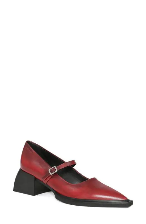 VAGABOND SHOEMAKERS Vivian Pointed Toe Mary Jane Pump - Red