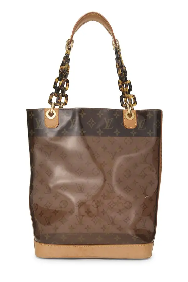 LOUIS VUITTON Monogram Ambre Vinyl Cabas Mm