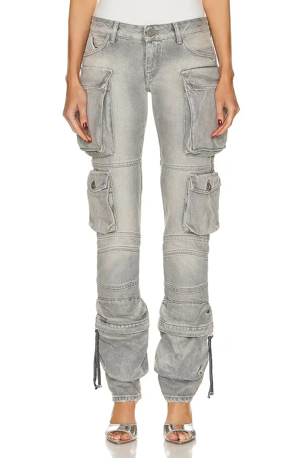 Attico Essie Long Pant - Grey