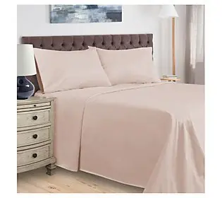 SUPERIOR Egyptian Cotton 400-thread Count Solid Sheets, Twin