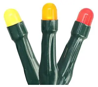 NORTHLIGHT 15 Orange & Yellow Micro Led Thanksg Iving Lights