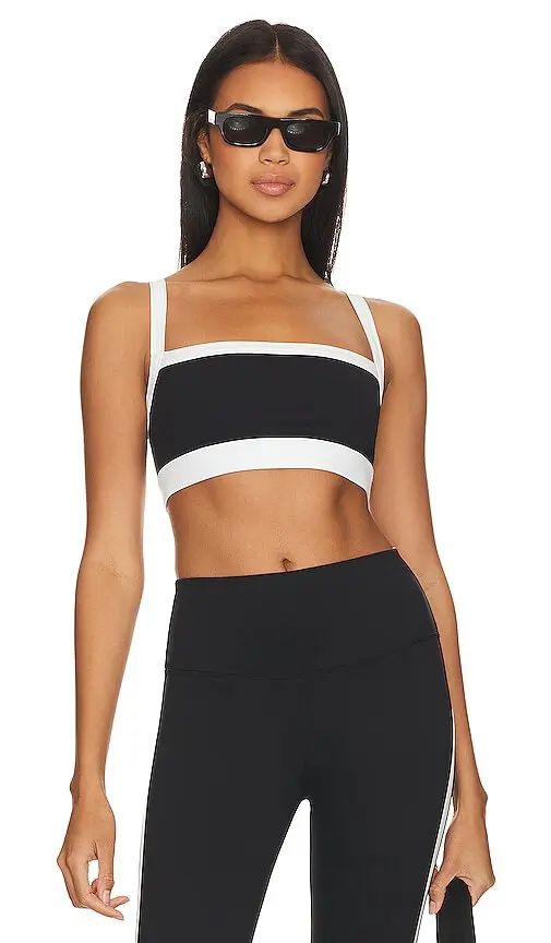 Splits59 Monah Rigor Bra In Black - Black & White