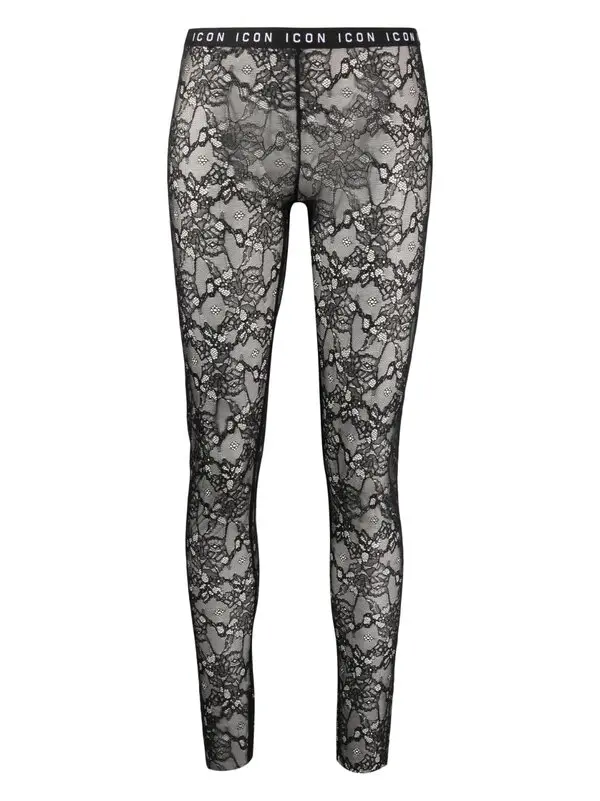 Dsquared2 Be Icon Lace Leggings