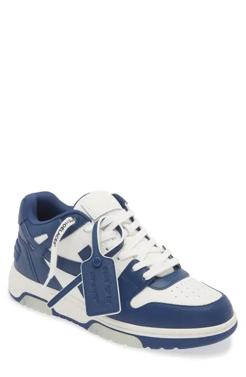 Off-White Out Of Office Low Top Sneakers - White/royal Blue