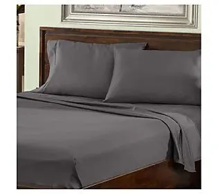 SUPERIOR 800tc Cotton Blend Solid Deep Pocket S Heet Set, Full