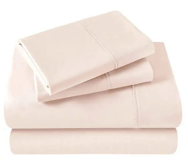 SUPERIOR Egyptian Cotton 400-tc Solid Sheet Set, Cal.king