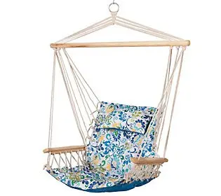 BACKYARD EXPRESSIONS Hanging Chair W/pillow & A Ms- X Padded